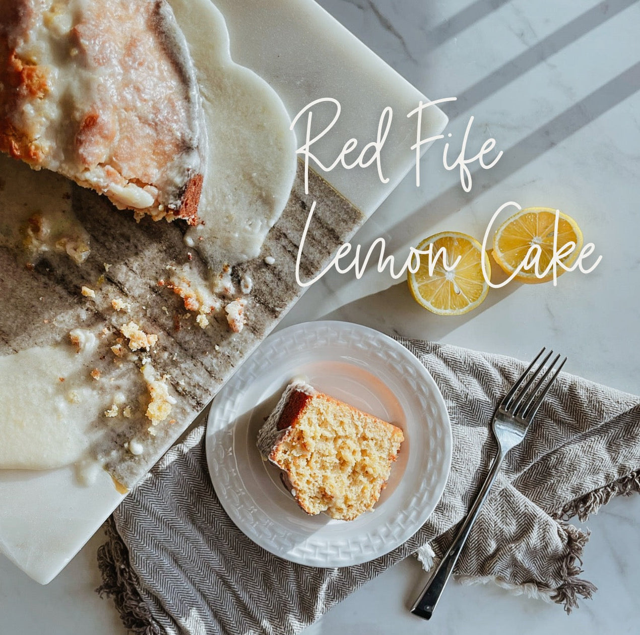 Red Fife Lemon Cake | Better Basics Milling Company