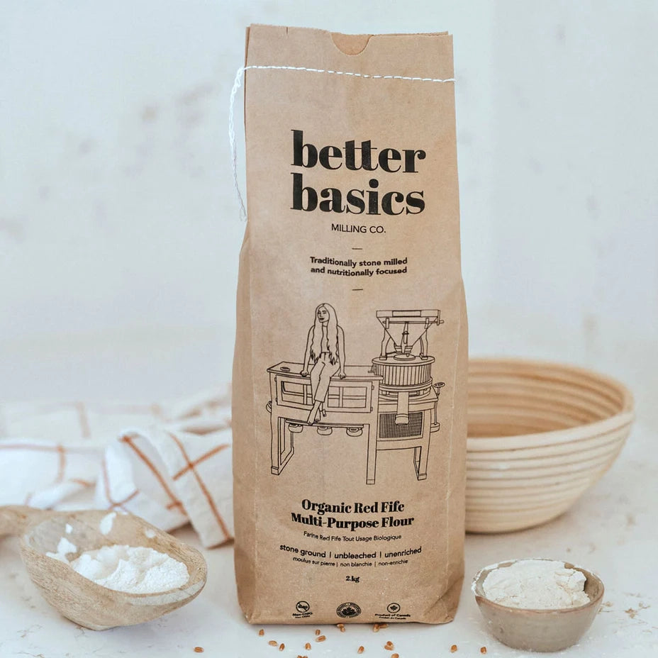 Organic Red Fife Multi-Purpose Flour | Better Basics Milling Company